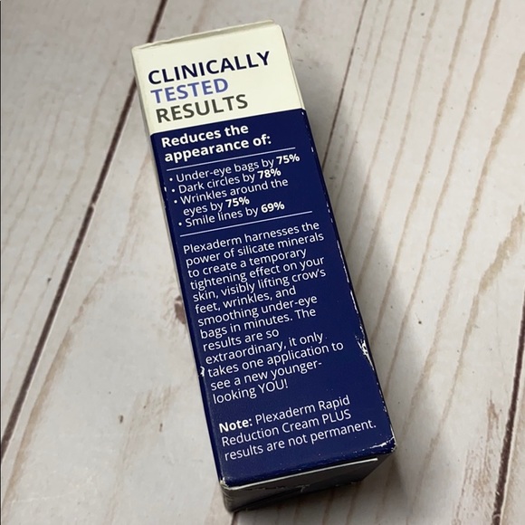 plexaderm | Makeup | Plexaderm Rapid Reduction Cream Plus Open Box ...